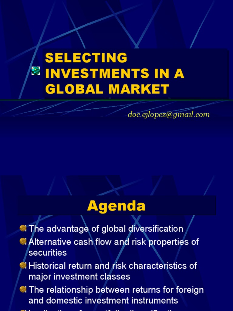 Global Investment Selection Strategies | PDF | Bonds (Finance ...