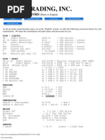 Conversion Table / Formula Sheet For Water Treatment and Distribution ...