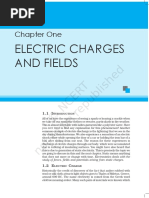 CH1 Electric Charges and Fields | PDF | Electric Charge | Electron