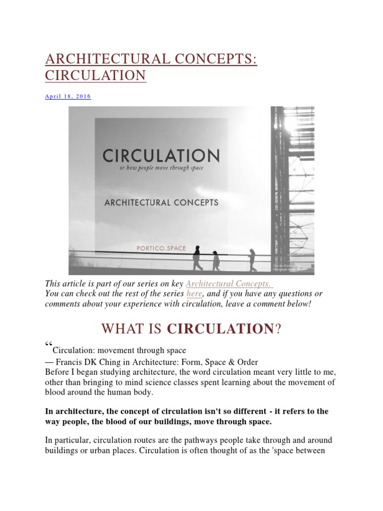 Architectural Concepts | PDF | Architect | Design