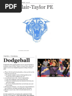 Origins and History of Dodgeball | PDF | Games Of Physical Skill | Ball ...