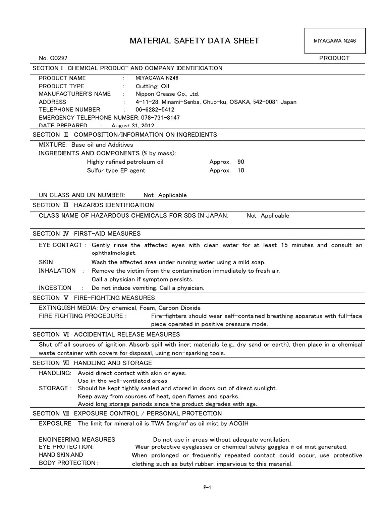 Miyagawa n246 201209 E | PDF | Petroleum | Sulfur
