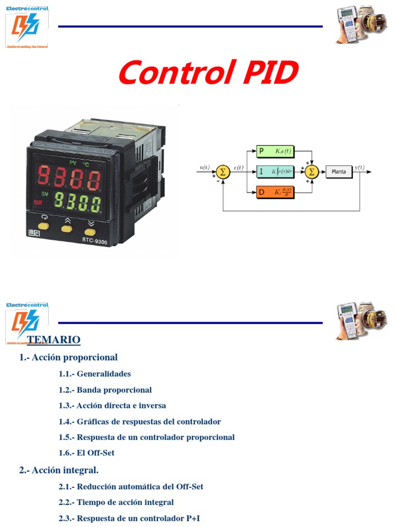 Control PID | PDF | Cantidades fisicas | Enseñanza de matemática