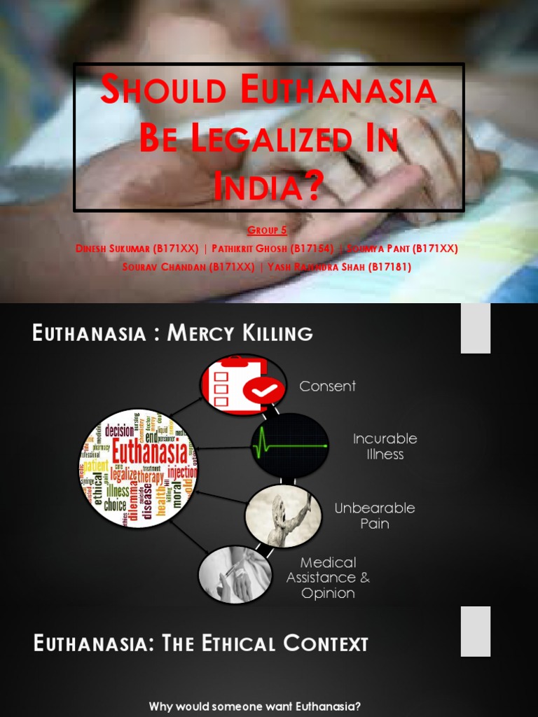 Legality of Euthanasia in India | PDF | Applied Ethics | Social ...