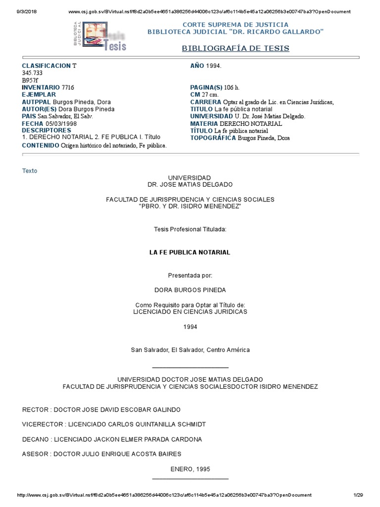 1la Fe Pública Notarial | PDF | Jurisdicción | Juez