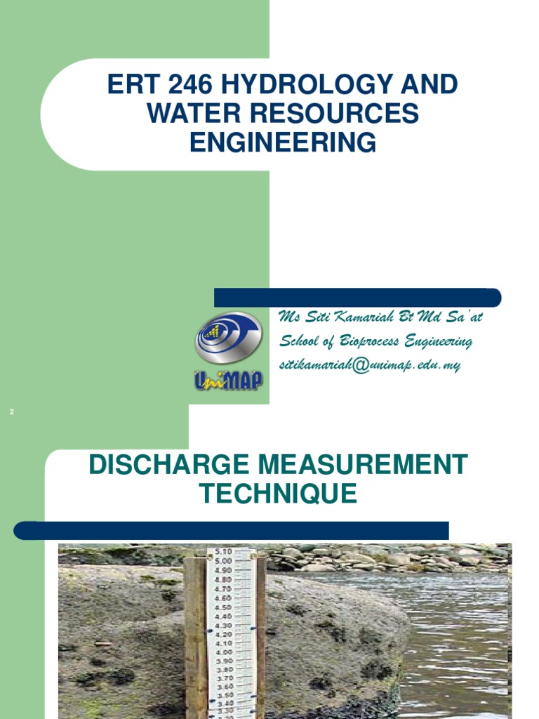 Discharge Measurement 2 | PDF | Earth Sciences | Water And The Environment