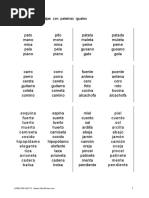 100 Palabras en Orden Alfabético | PDF