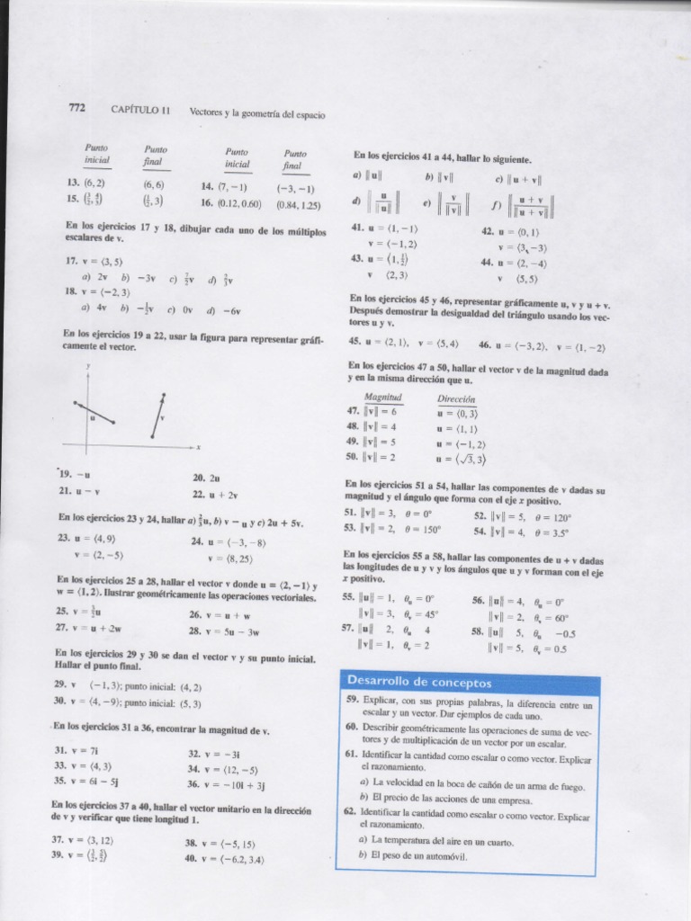 Copias Larson | PDF | Vector Euclidiano | Álgebra lineal