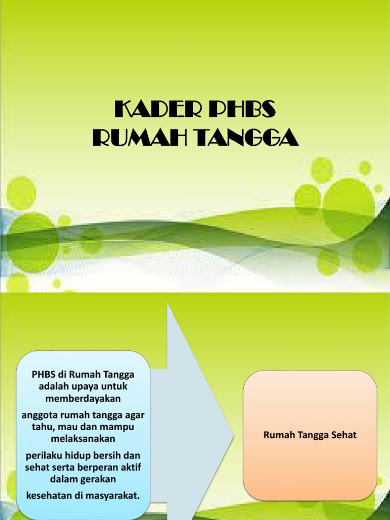 Kader PHBS | PDF