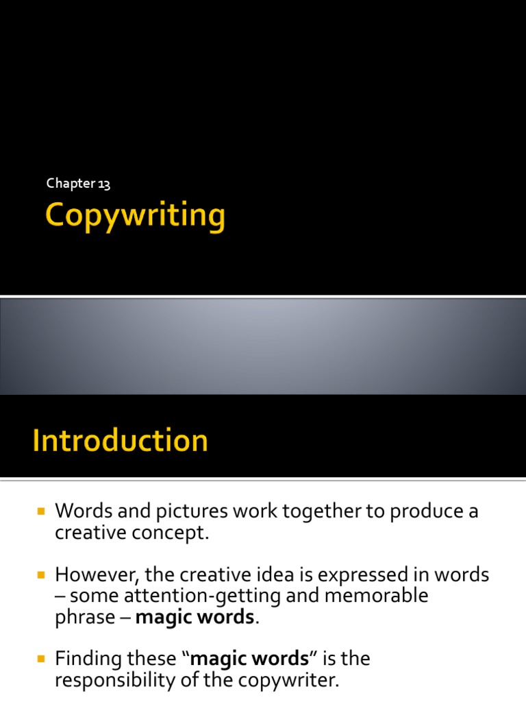 The Art of Effective Copywriting | PDF | Advertising | Brand