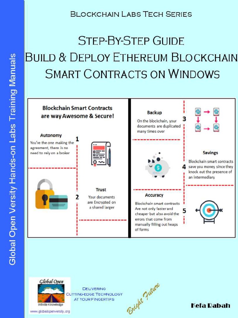 Step-By-Step Guide Build & Deploy Ethereum Blockchain Smart Contract | PDF | Subroutine ...
