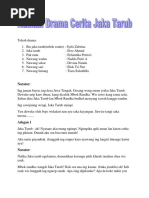 A Jaka Tarub and 7 Angels Script | PDF | Yarn