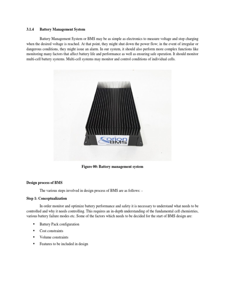BMS Design Process | PDF | Sensor | Calibration
