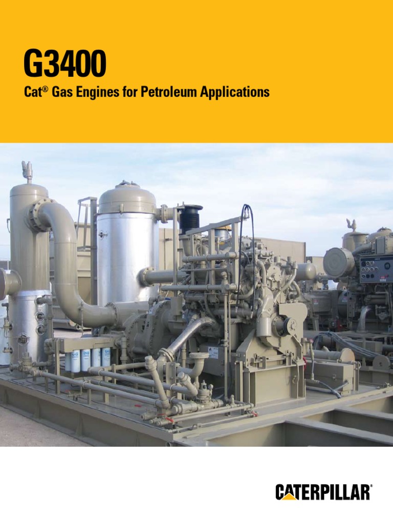 G3400 Brochure | PDF | Cylinder (Engine) | Engines