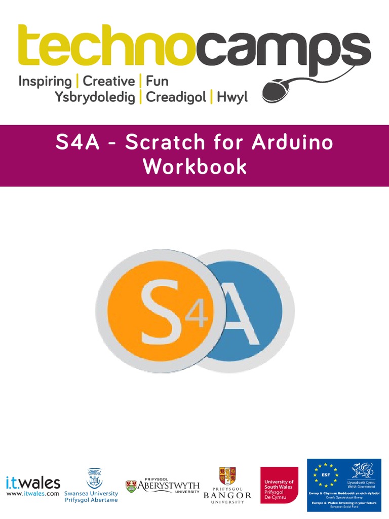 S4A Workbook | PDF | Scratch (Programming Language) | Arduino