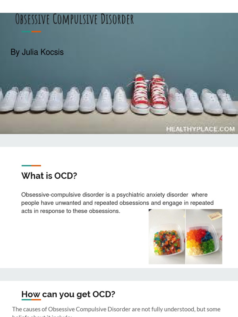 Ocd Slideshow | PDF | Obsessive–Compulsive Disorder | Anxiety Disorder