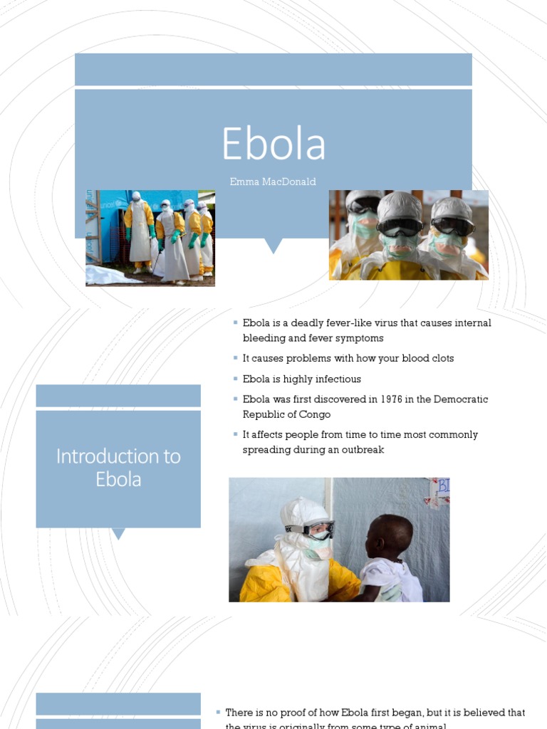 Ebola Powerpoint | PDF | Ebola Virus Disease | Infection