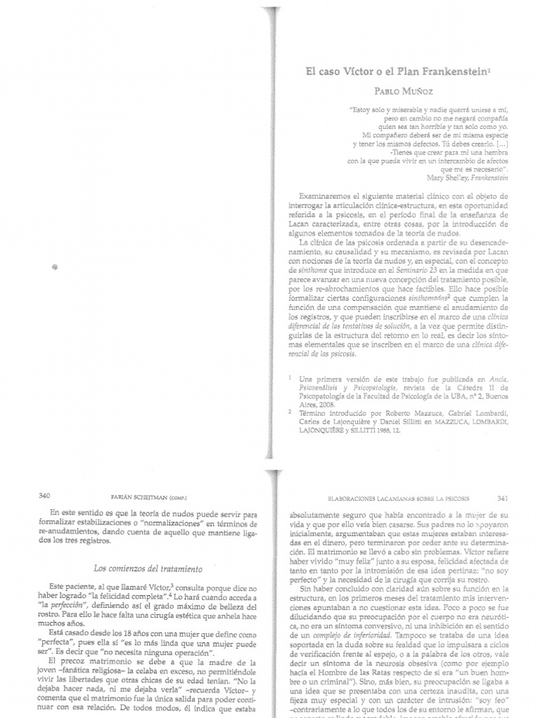 Caso Victor | PDF | Science | Sicología