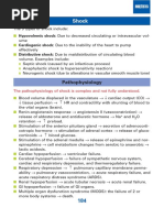Types of Shock Comparison Chart | PDF | Shock (Circulatory) | Heart