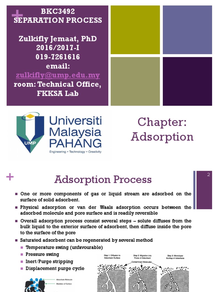 Chapter 2 Adsorption | PDF | Adsorption | Gases