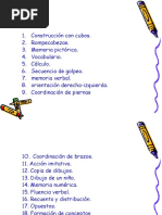 Escalas Mccarthy de Aptitudes y Psicomotricidad | PDF | Memoria ...