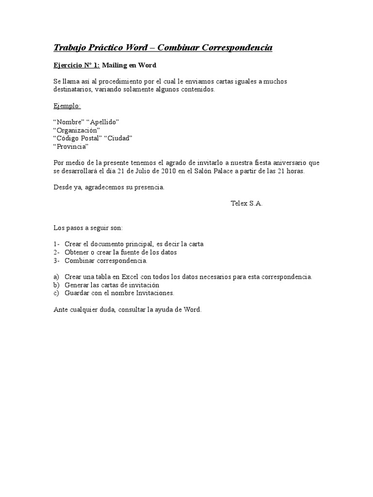 Pract4 Word 2013 | PDF