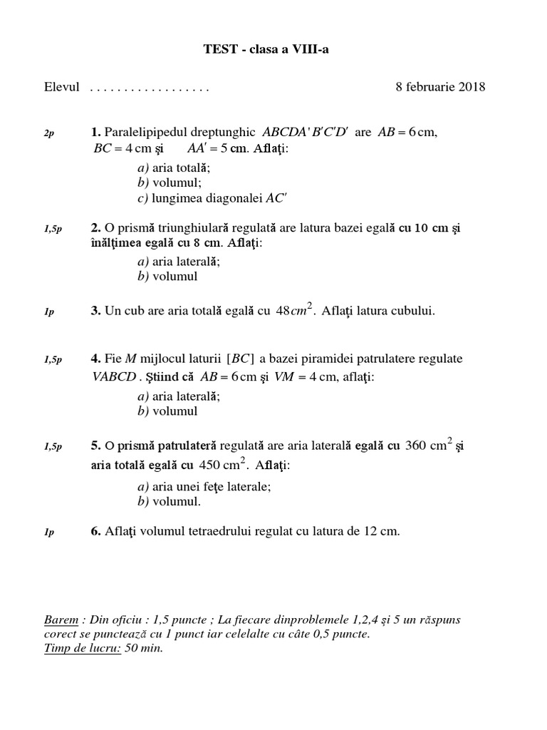Test - Arii Si Volume | PDF