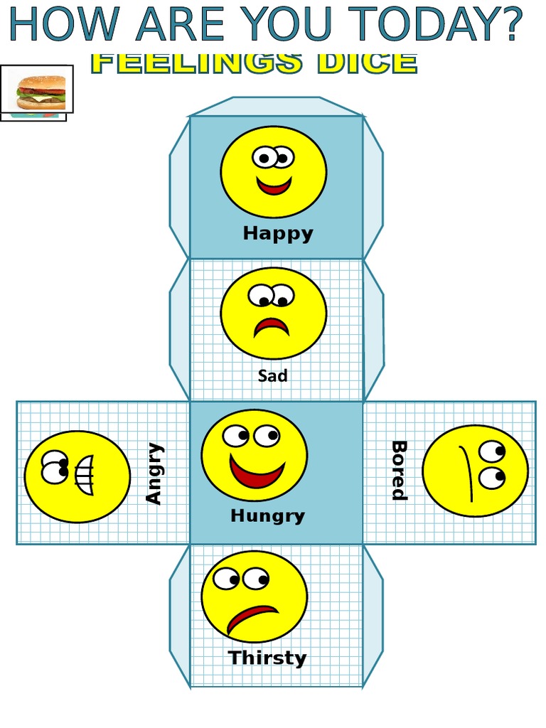 Classroom Feelings Dice | PDF
