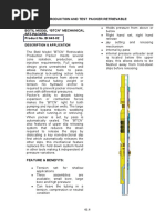 RTTS Packer: Technical Data Sheet | PDF | Pipe (Fluid Conveyance) | Valve