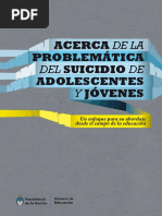 Taller de Prevención SUICIDIO | PDF | Suicidio | Adolescencia