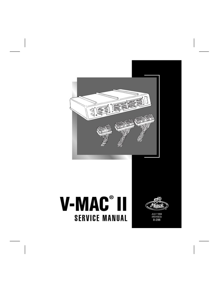 V-Mac Ii | PDF | Throttle | Transmission (Mechanics)