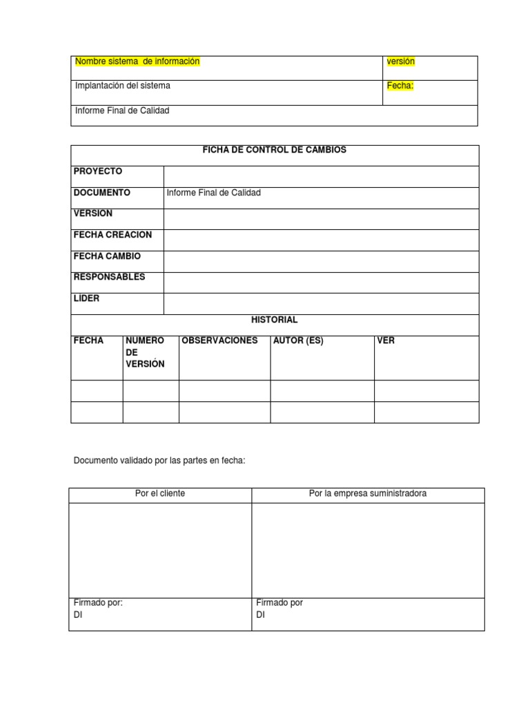 Informe Final Calidad