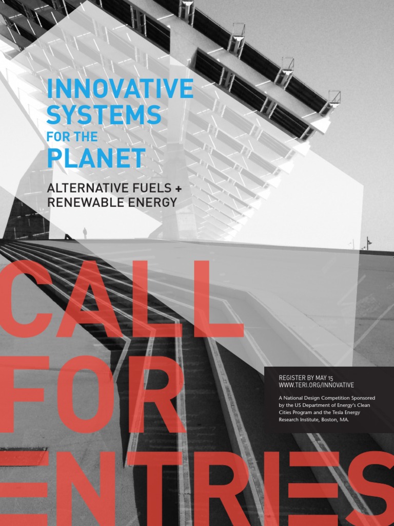 Call For Entries Poster | PDF | Energy Development | Alternative Fuel