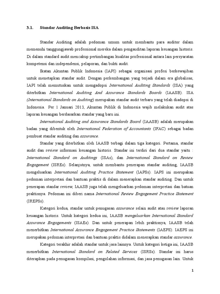 RMK Audit Sap 3 | PDF