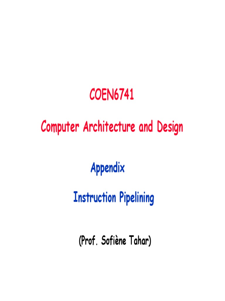 Pipelining Ina | PDF | Central Processing Unit | Integrated Circuit Pipelining Ina | PDF | Central Processing Unit | Integrated Circuit