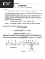 Design No. X701: BXUV.X701 Fire-Resistance Ratings - ANSI/UL 263 | PDF | Computing And ...