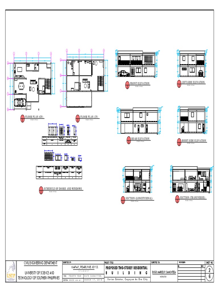 Front Elevation Left-Side Elevation | PDF | Heritage Registers | City ...