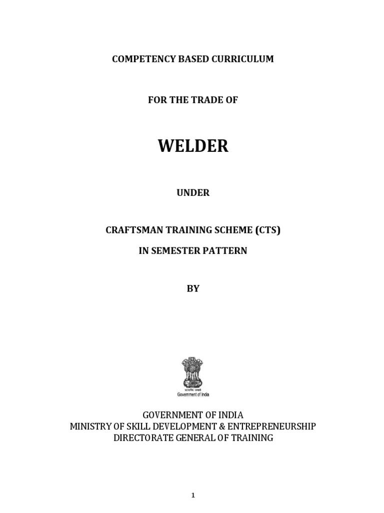 Welder Syllabus | Download Free PDF | Welding | Construction