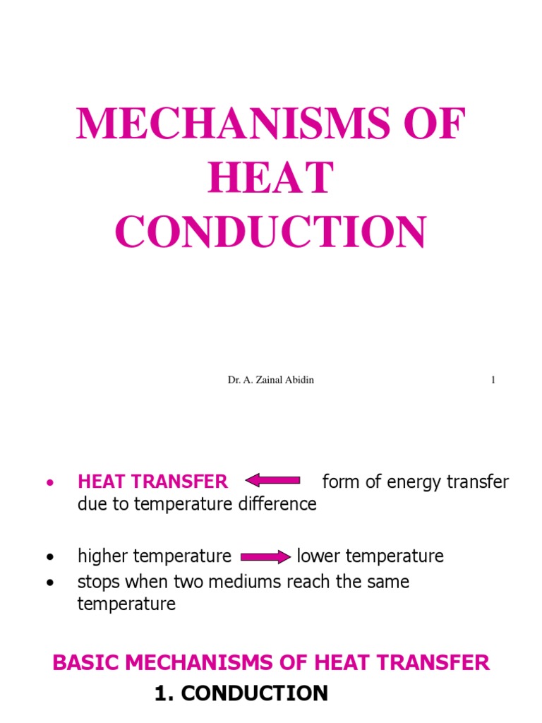 (2a) Basic Mechanism of Conduction - (27!01!2012) | PDF | Thermal ...