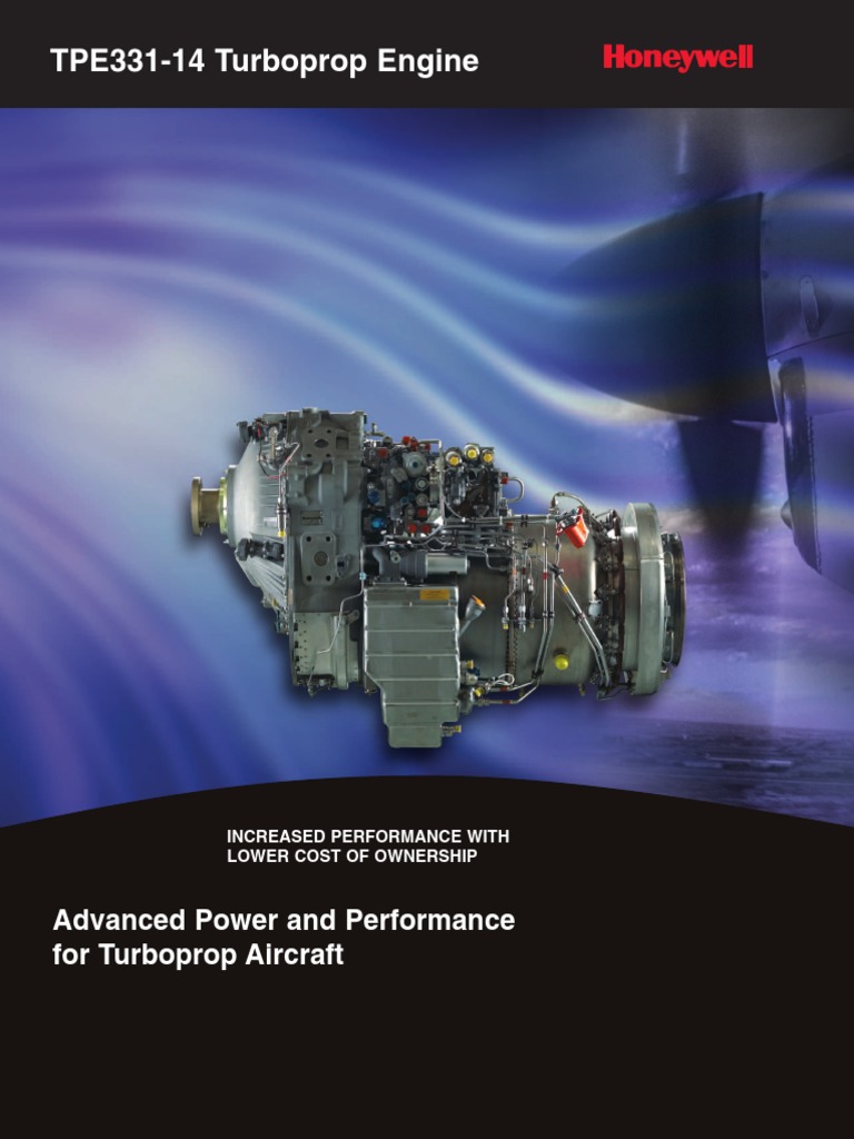 TPE331-14 Turboprop Engine PDF | PDF | Jet Fuel | Engines