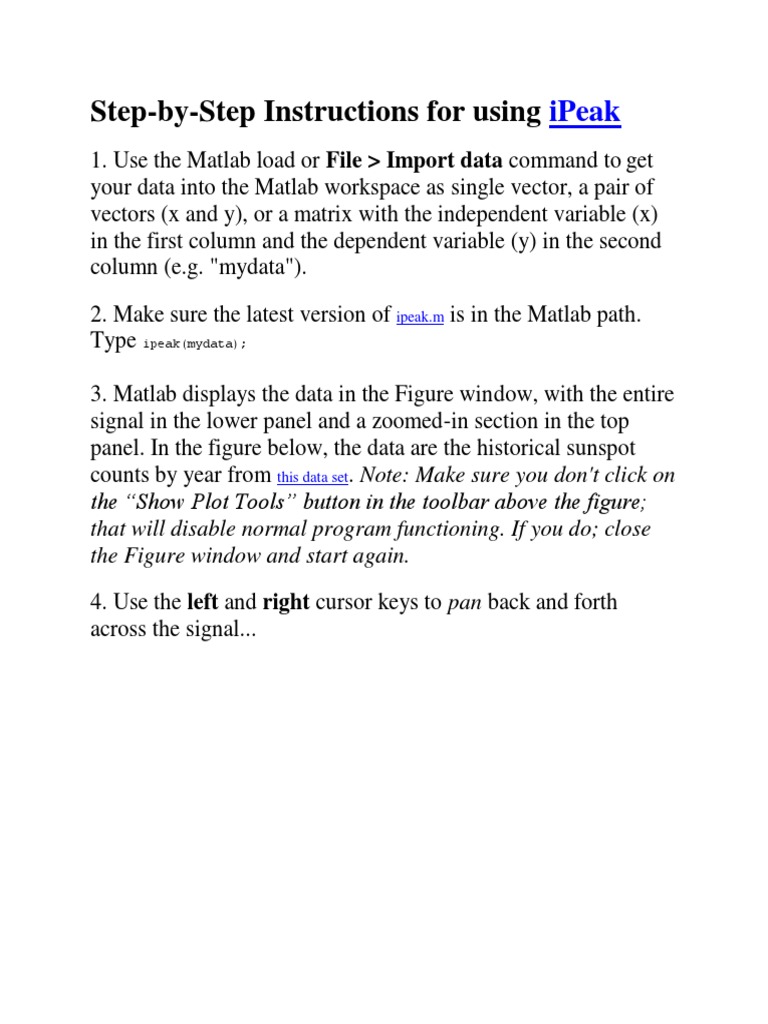 Step For Peak Picking Method Pdf Least Squares Accuracy And Precision