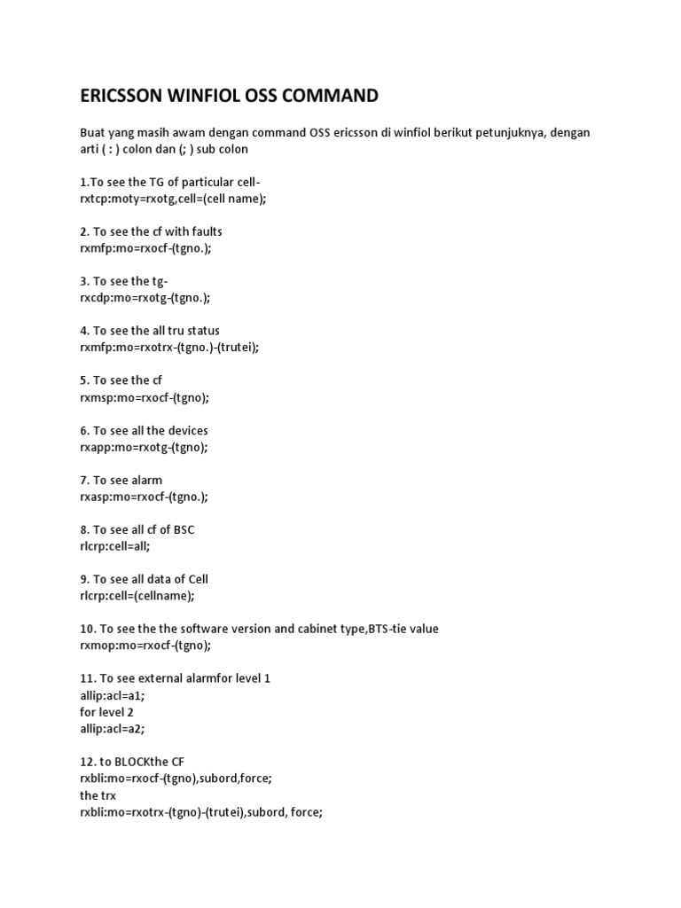 Ericsson Winfiol Oss | PDF | Teaching Methods & Materials