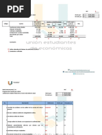 Planilla de Pre Balance | PDF