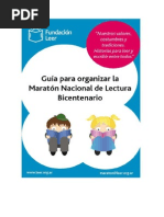 Carteles de Maraton de La Lectura | PDF