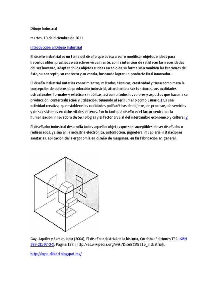 Dibujo Industrial | PDF | Diseño | Industrias