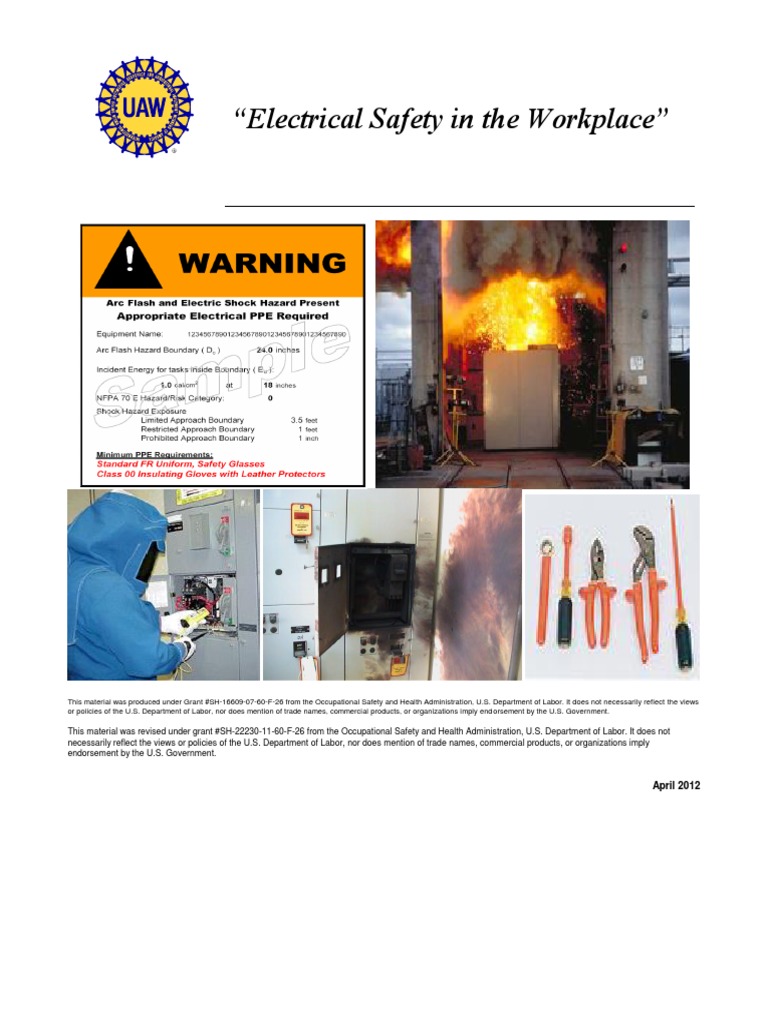 Electrical Safety Training Guide | PDF | Occupational Safety And Health ...