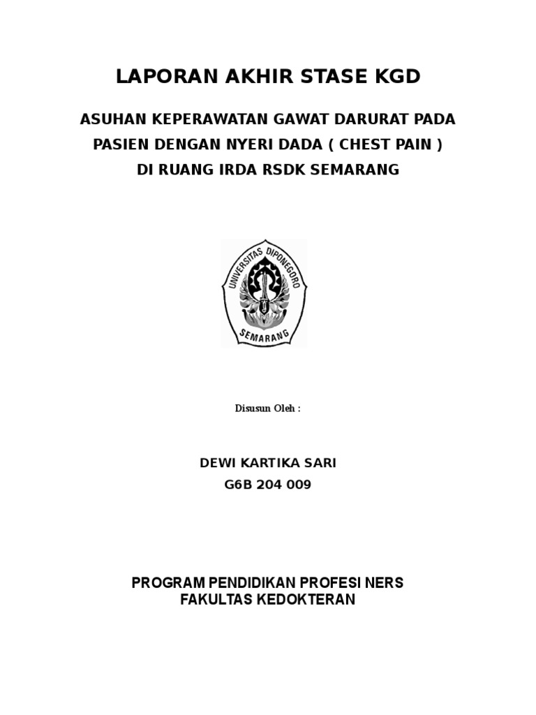 PATHWAYS Nyeri Dada | PDF