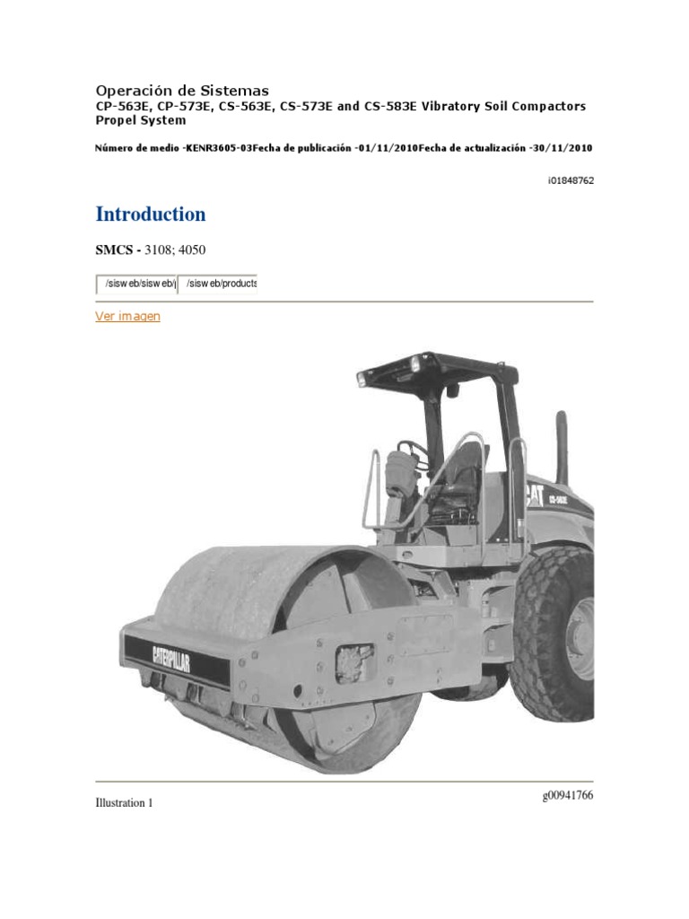 Operación de Sistemas: CP-563E, CP-573E, CS-563E, CS-573E and CS-583E ...