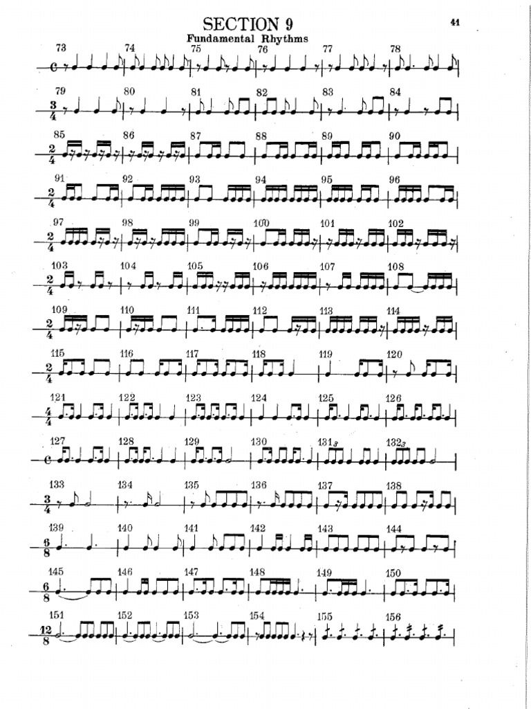 Fussell Rhythm | PDF