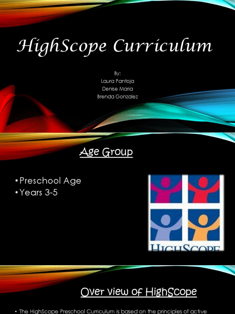 Highscope Curriculum PDF | PDF | Cognitive Development | Learning